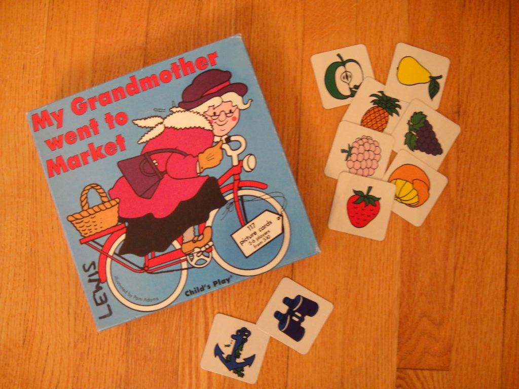 Grandmother Went to Market - Activity Tailor