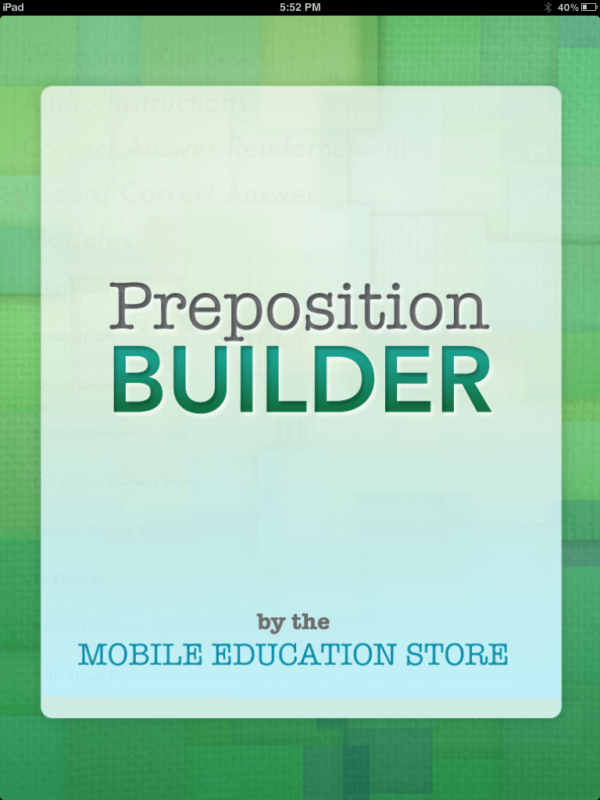 Preposition Builder: A Review and Giveaway - Activity Tailor
