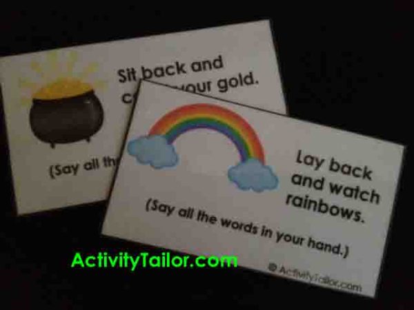 "Irish I May" Articulation game (and free "lucky" idioms worksheet ...