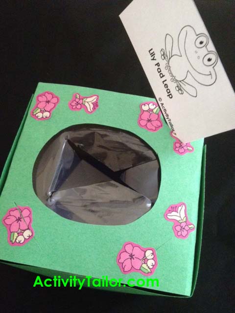 Lily Pad Leap for pronouns and prepositions - Activity Tailor