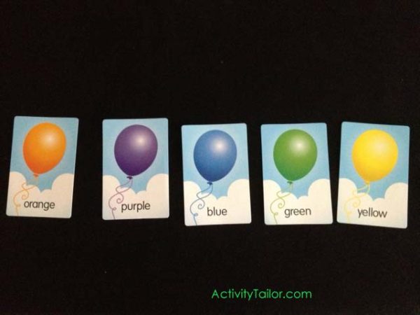 Hello, Bye-Bye Balloons! - Activity Tailor