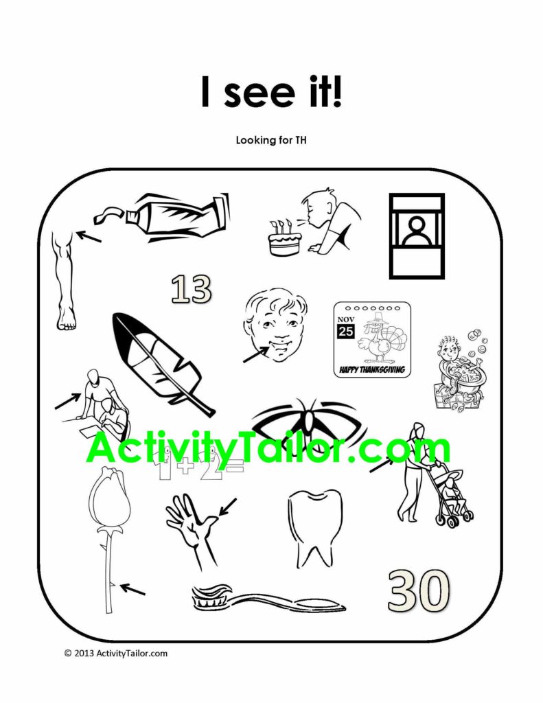 I See It! (includes a freebie!) - Activity Tailor