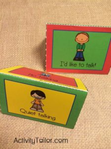 Visual Reminders for Attention/Talking (Classroom Procedures Blog Hop ...