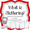 What is Stuttering? Educational notebooks for therapy and classroom ...