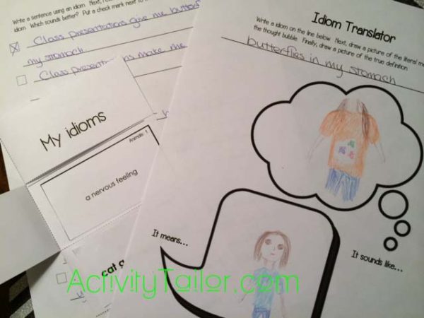 Go Figure! Fun with Idioms - Activity Tailor
