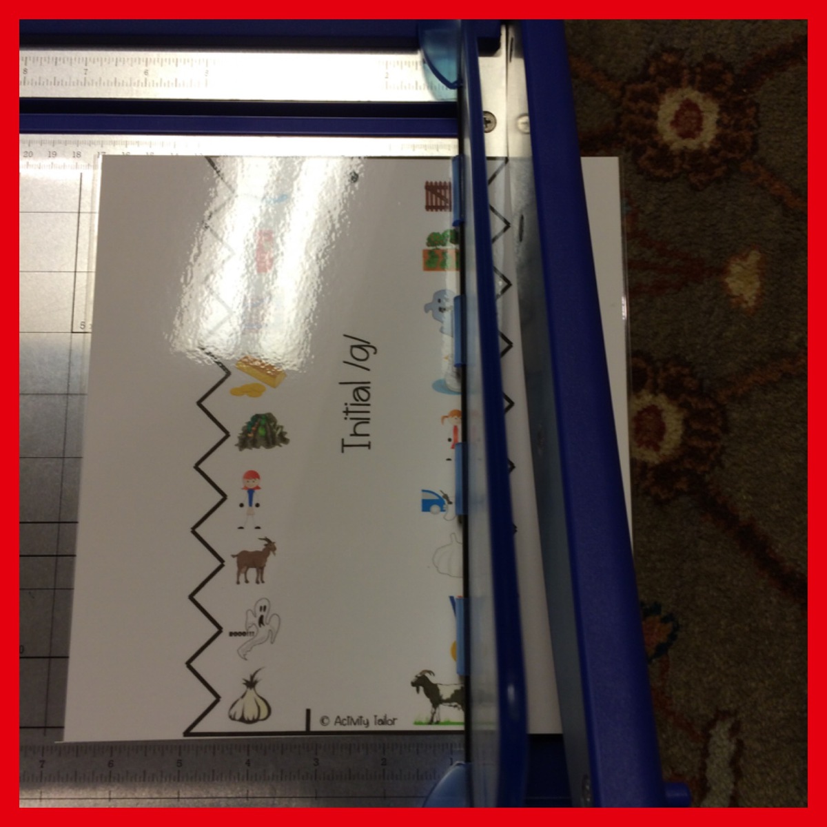 Zig Zags for Articulation or Language - Activity Tailor