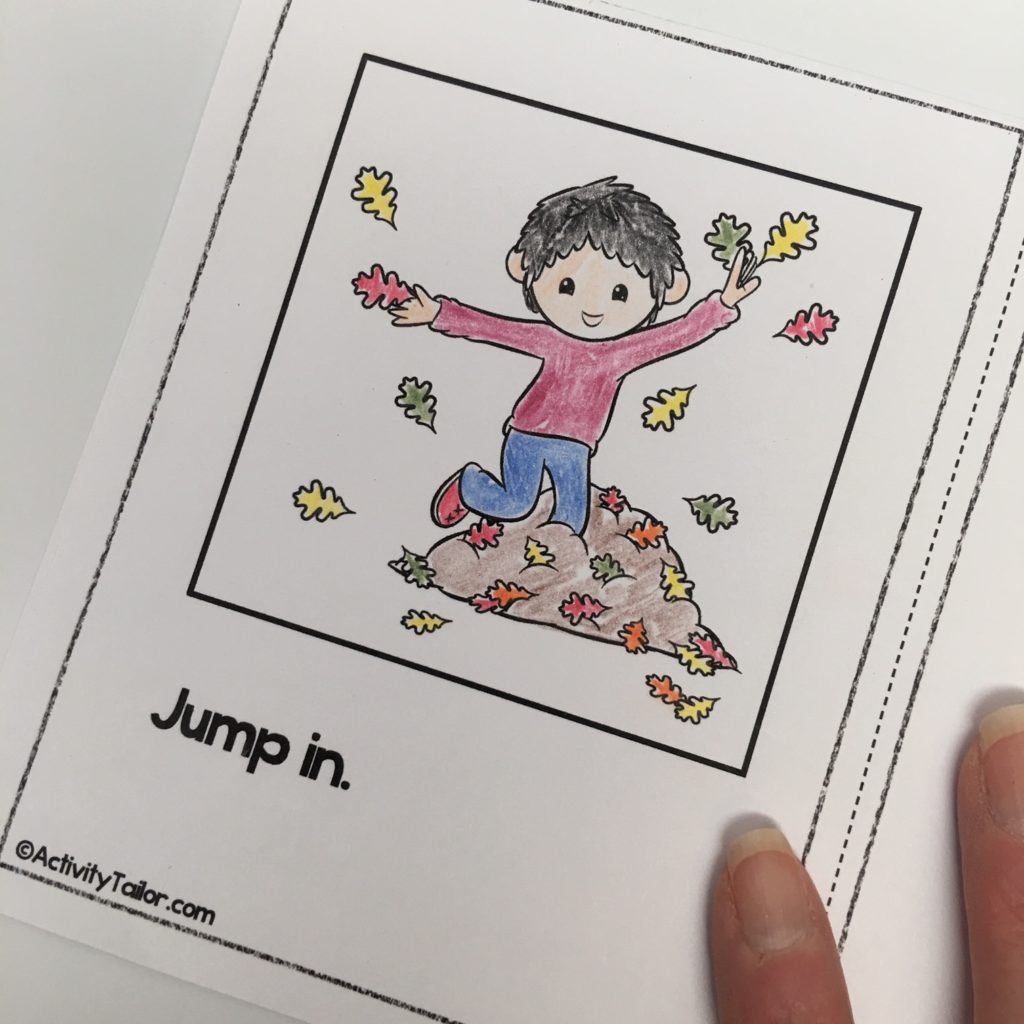 Sequencing Mini-Books for Fall and Winter - Activity Tailor