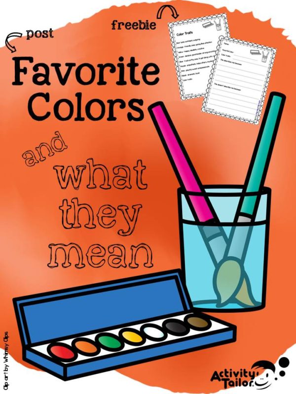 Color Me... - Activity Tailor
