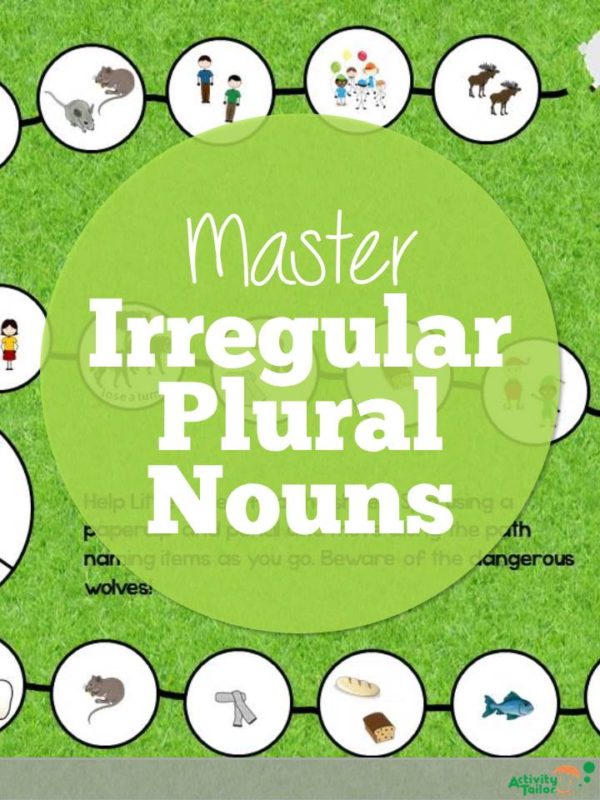 Targeting Irregular Plural Nouns in Speech - Activity Tailor