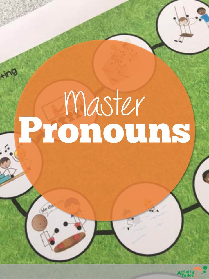 Pronoun Activity For Speech Therapy Pronoun Patty