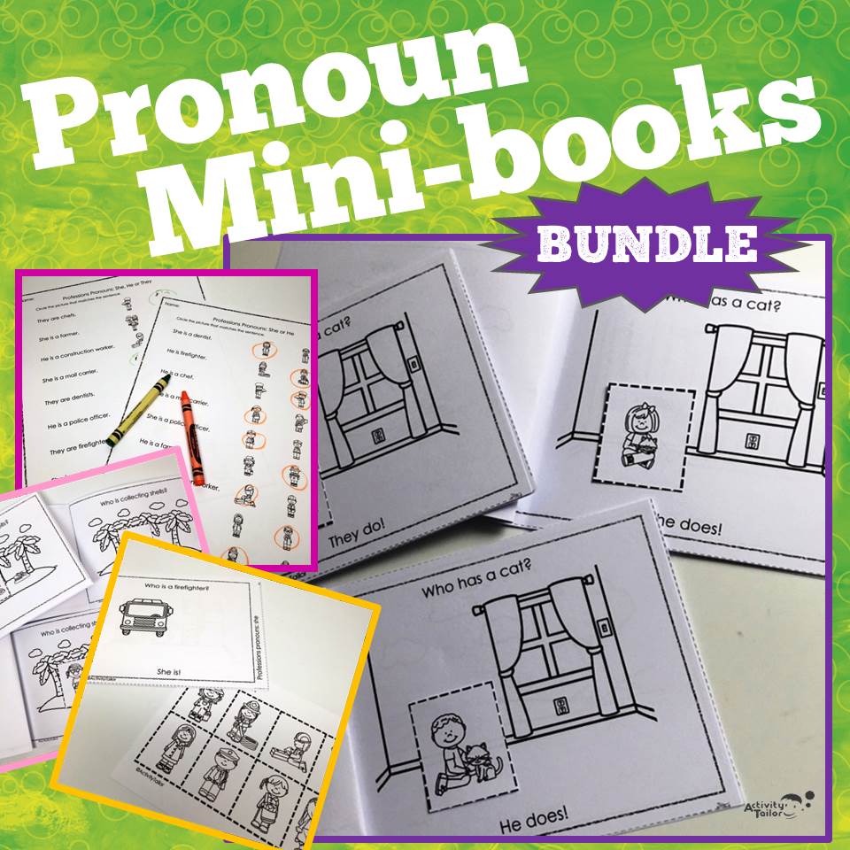 Teaching Pronouns in Speech Therapy - Activity Tailor