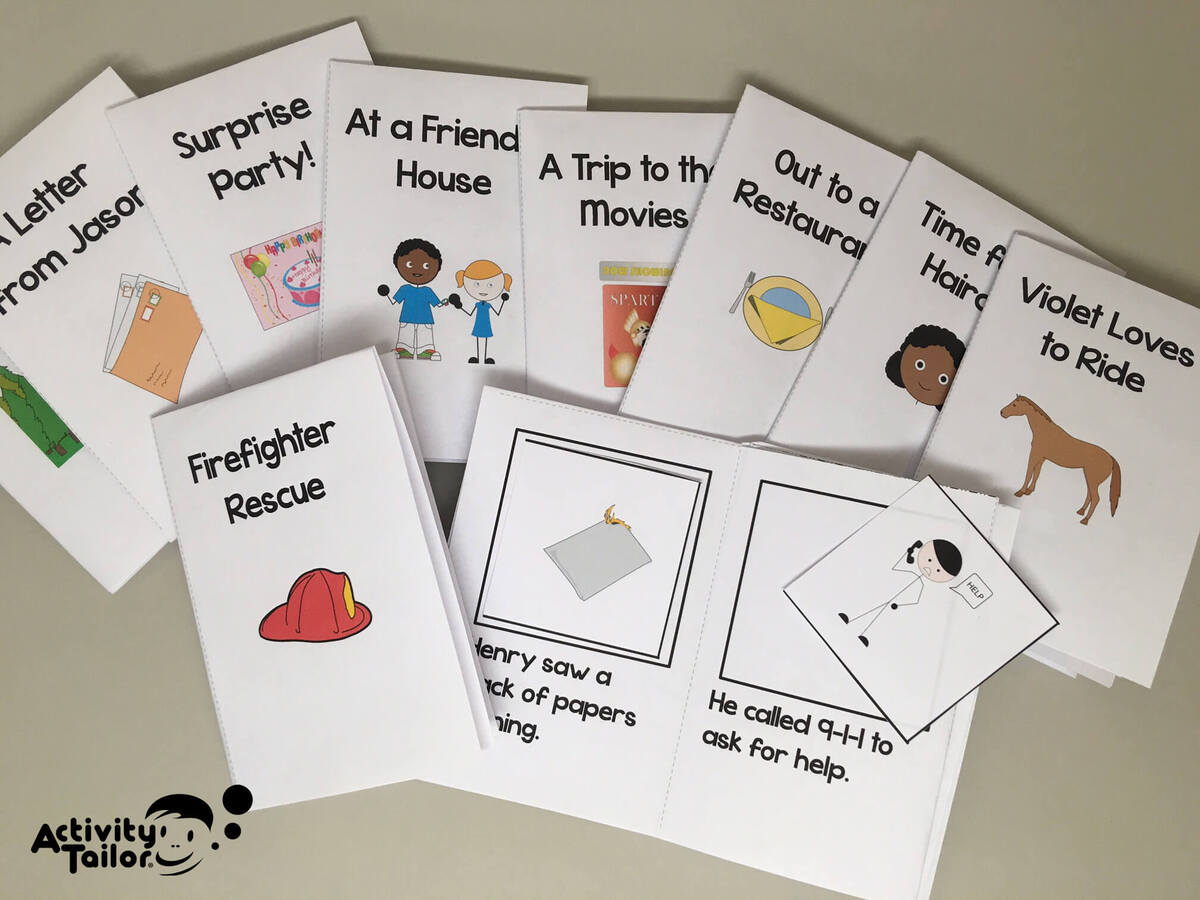 Sequencing Mini-books with an Apple Picking themed FREEBIE! - Activity ...