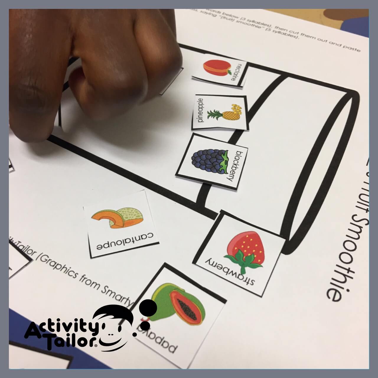 Therapy Roundup-Keys, Smoothies and Mittens - Activity Tailor