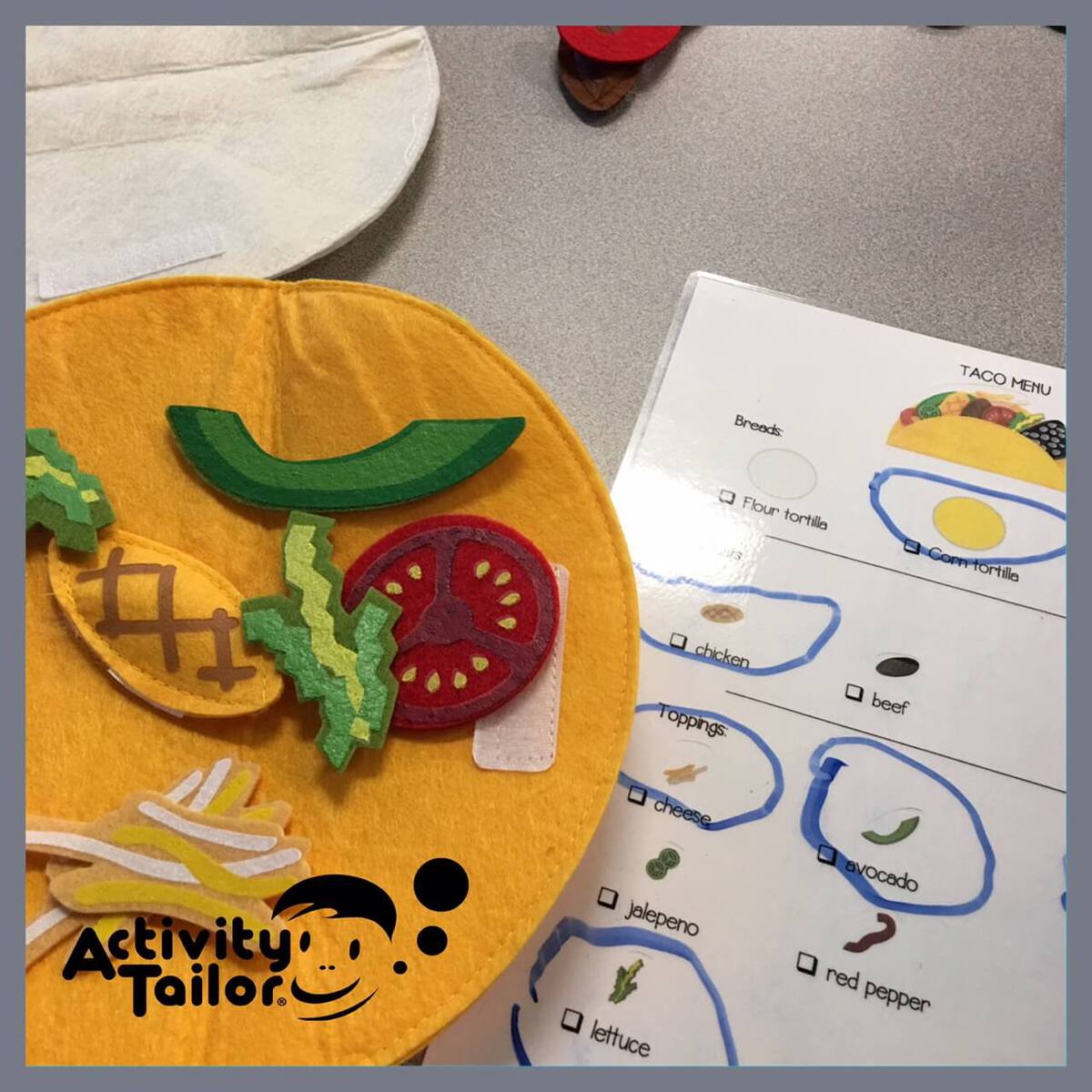 Therapy Roundup-Helicopters and Tacos - Activity Tailor