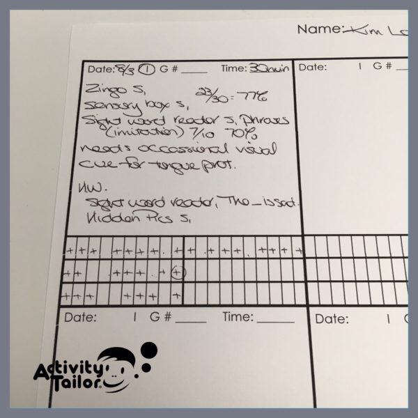 Attendance and Data Collection Freebie 2017-18 - Activity Tailor