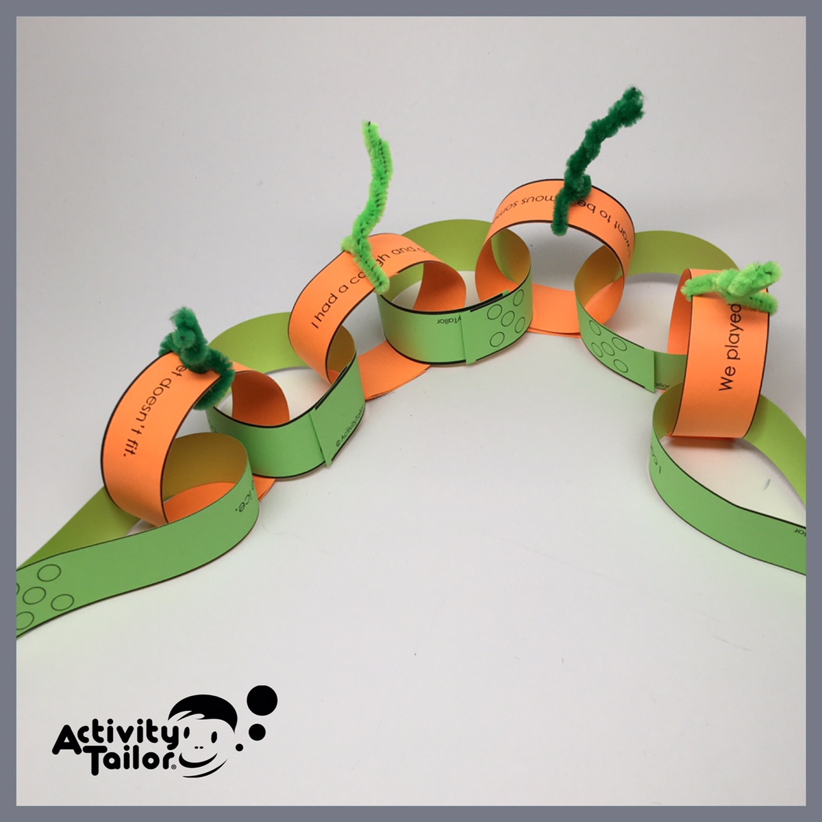 Paper Chains for Articulation - Activity Tailor