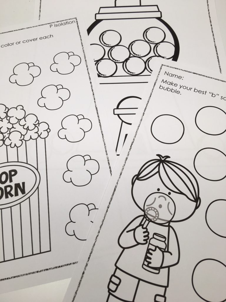 Establishing Isolated Sounds in Speech Therapy - Activity Tailor