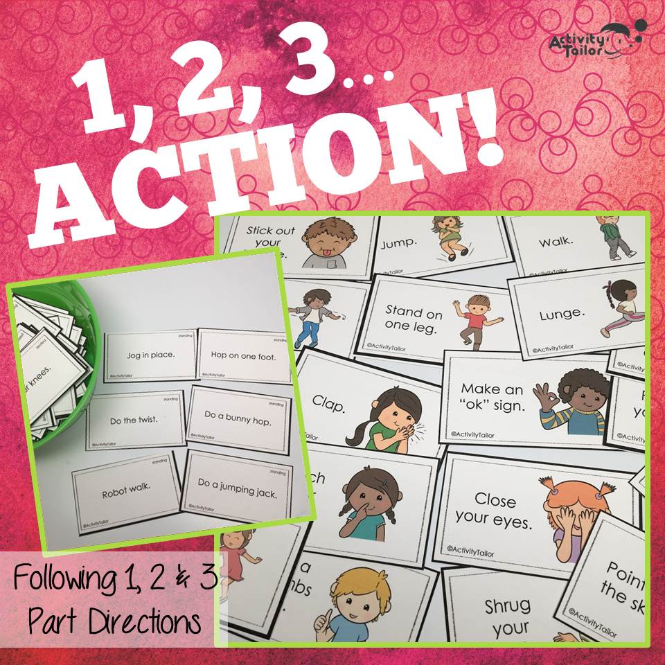 Learning to Follow Directions in Speech Therapy - Activity Tailor