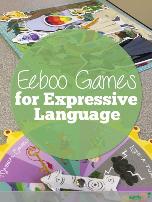 Expressive Language Games off the Shelves - Activity Tailor