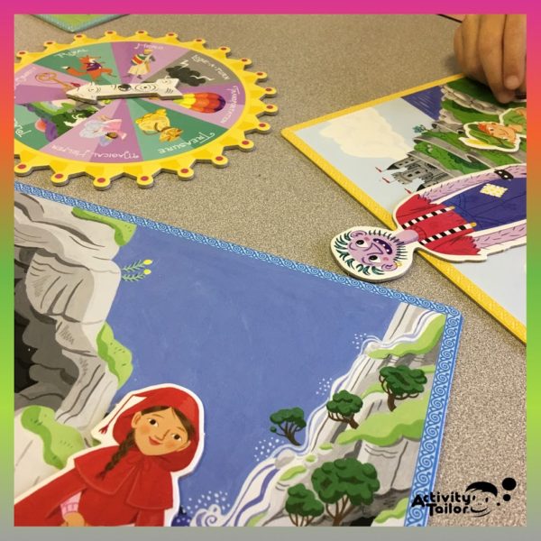 Expressive Language Games off the Shelves - Activity Tailor