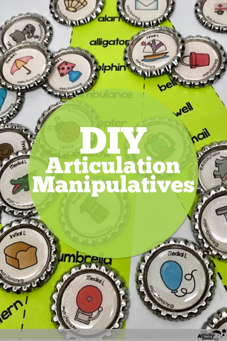 DIY Articulation Miniatures - Activity Tailor