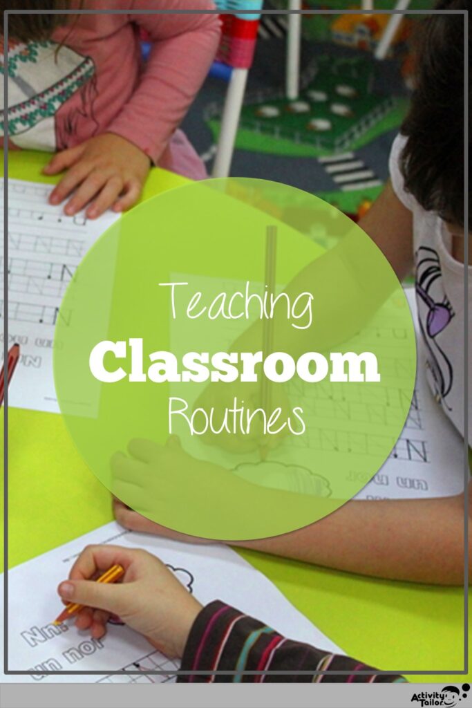 Teaching Classroom Routines at Home - Activity Tailor