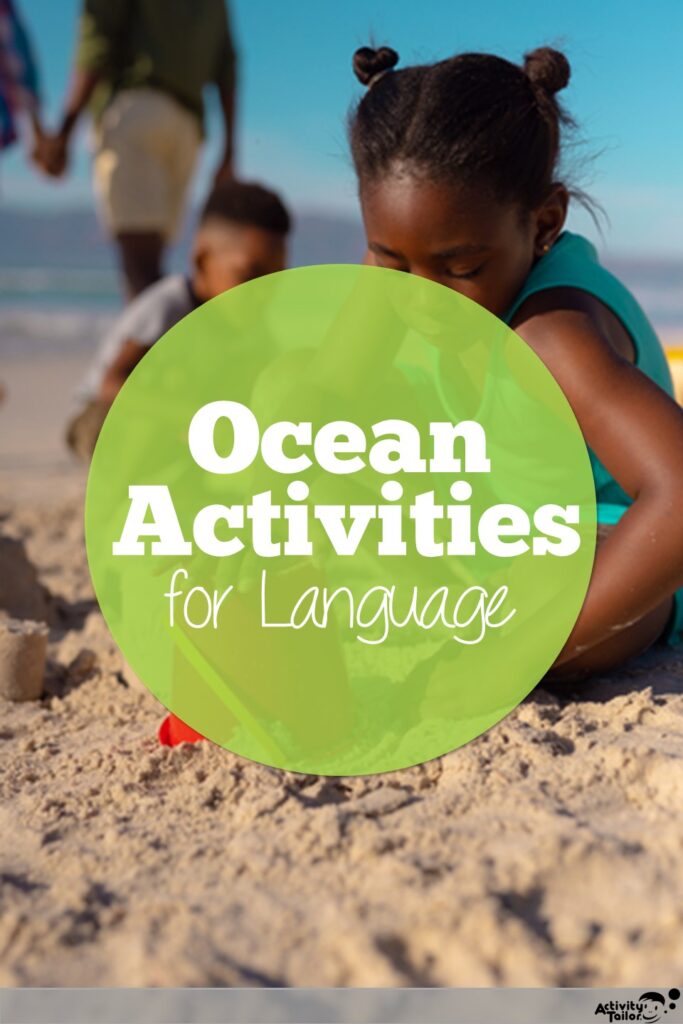 Ocean Themes in Speech Therapy - Activity Tailor