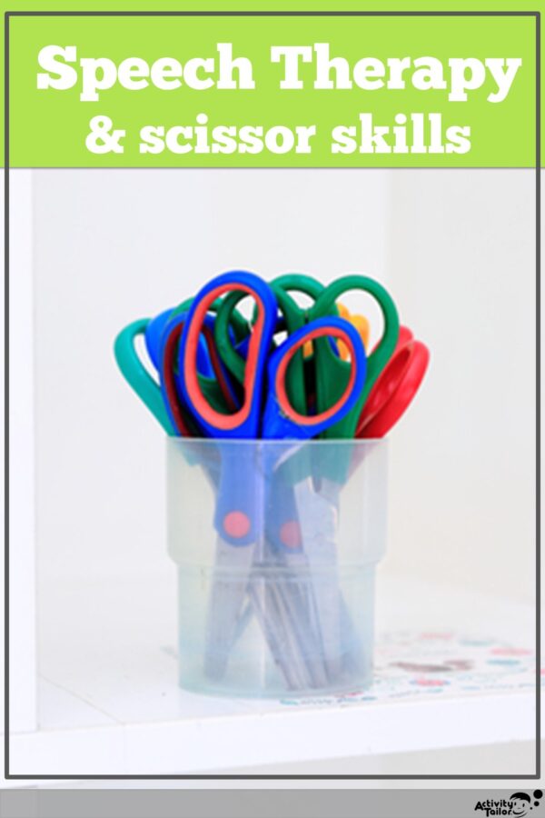 Scissor Activities in Speech - Activity Tailor