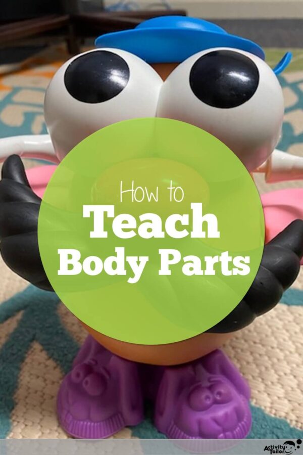 Teaching body parts - Activity Tailor