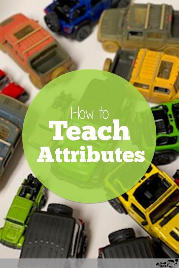 Teaching Attributes in Speech Therapy - Activity Tailor