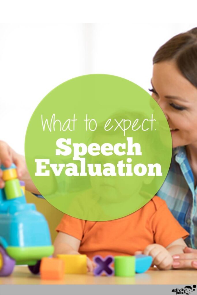 What to expect from a speech and language evaluation - Activity Tailor