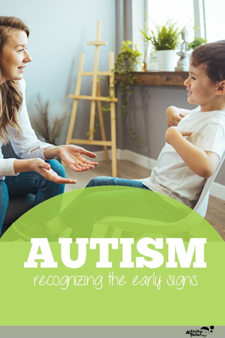 Recognizing the Early Signs of Autism - Activity Tailor