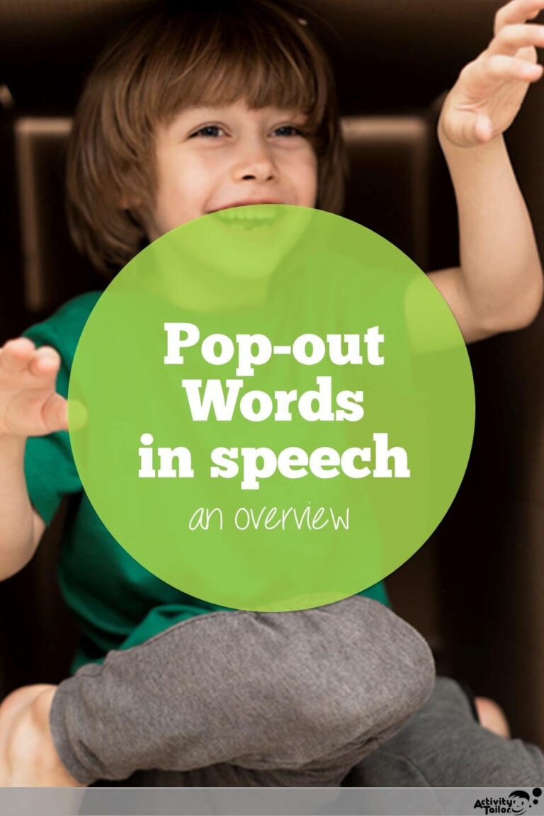 Understanding Pop-Out Words in Speech and What They Mean for My Child ...