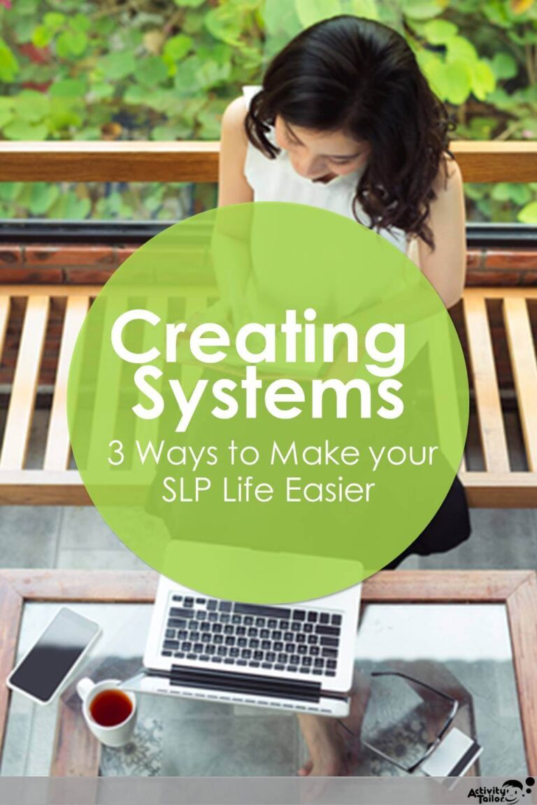 Blog for SLPs - Activity Tailor