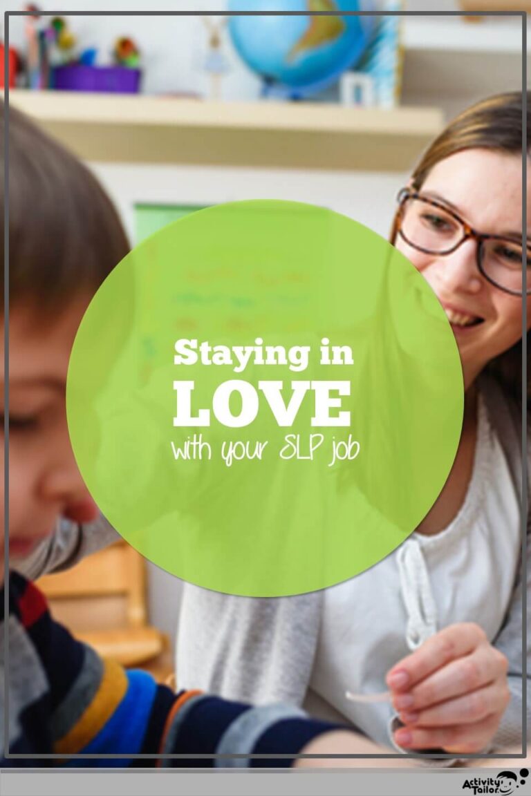 Blog for SLPs - Activity Tailor